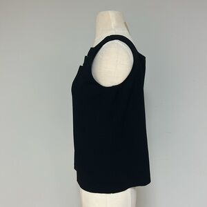 Carlisle | Tops | Carlisle Black Fitted Cut Out Tank Top Size L | Poshmark